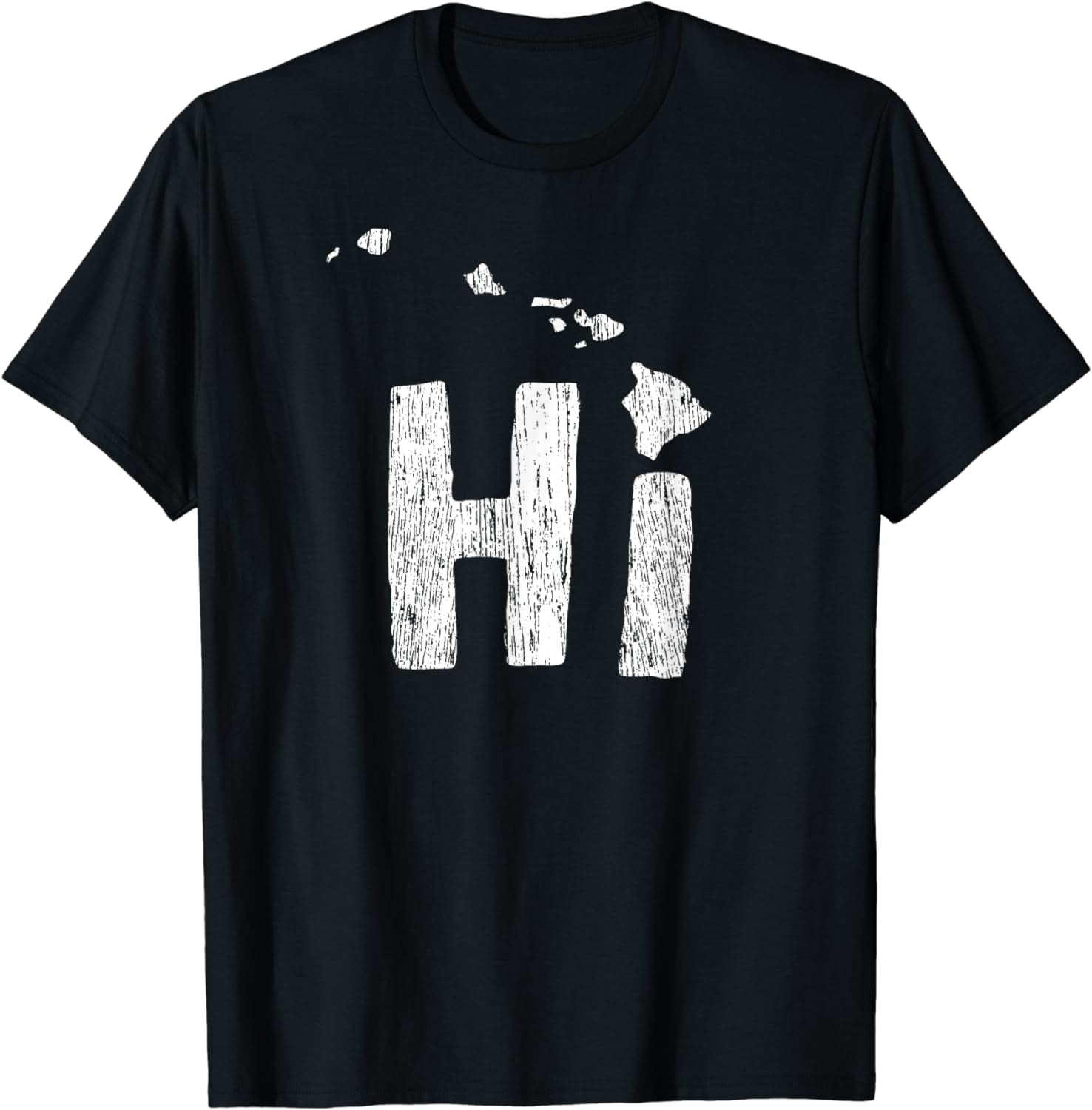 Hawaii T-Shirt HI Hawaiian Islands Map Aloha Maui Gift - Walmart.com
