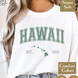 Hawaii TShirt Distressed Map - Walmart.com