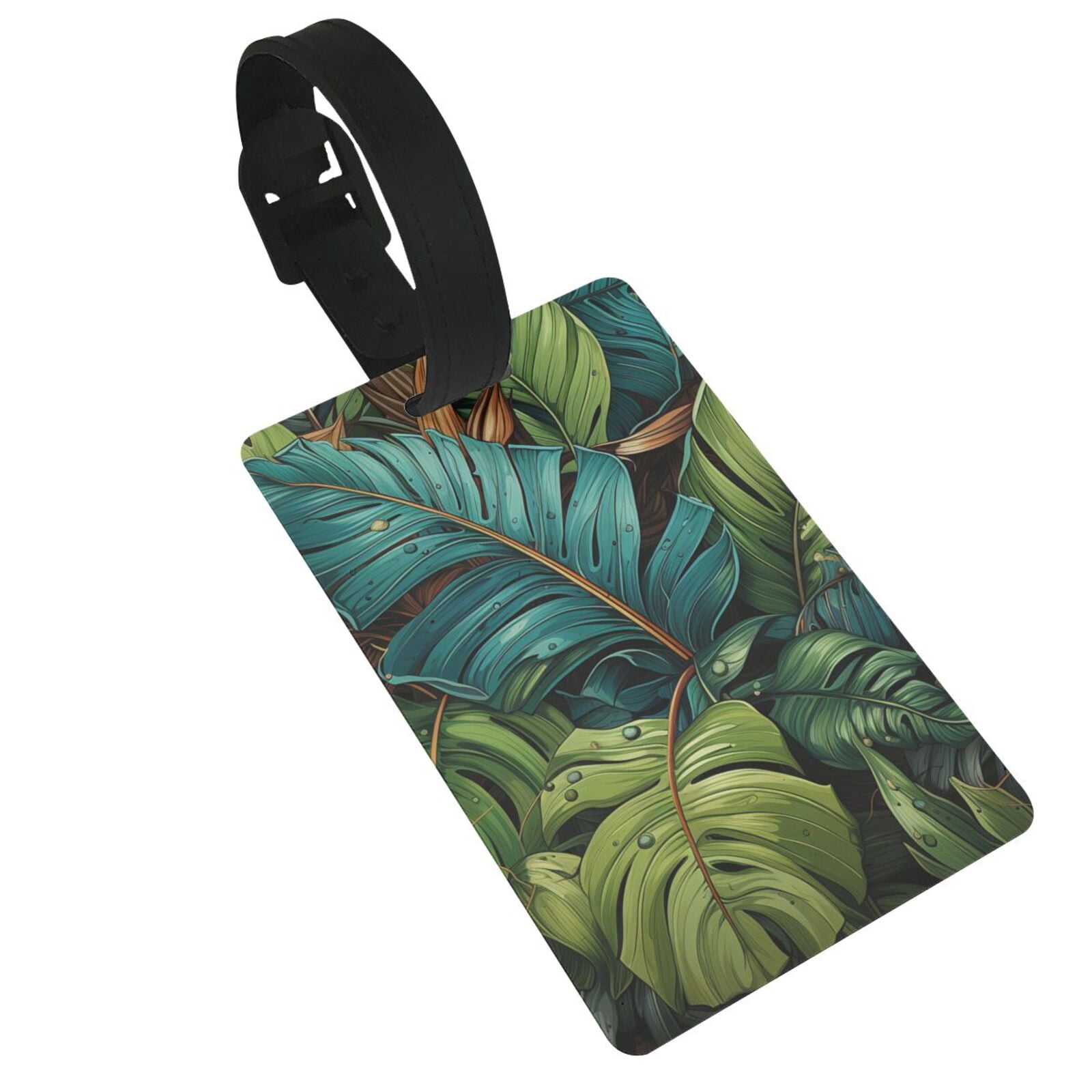 Hawaii Tiki Palm Leaf Cool Luggage Tags Suitcases ID Baggage Identifier ...