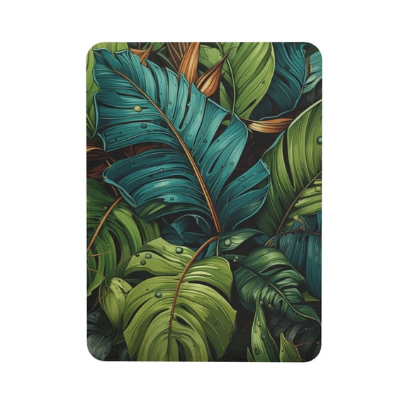 Hawaii Tiki Palm Leaf Cool Rectangular Refrigerator Magnet, Soft ...