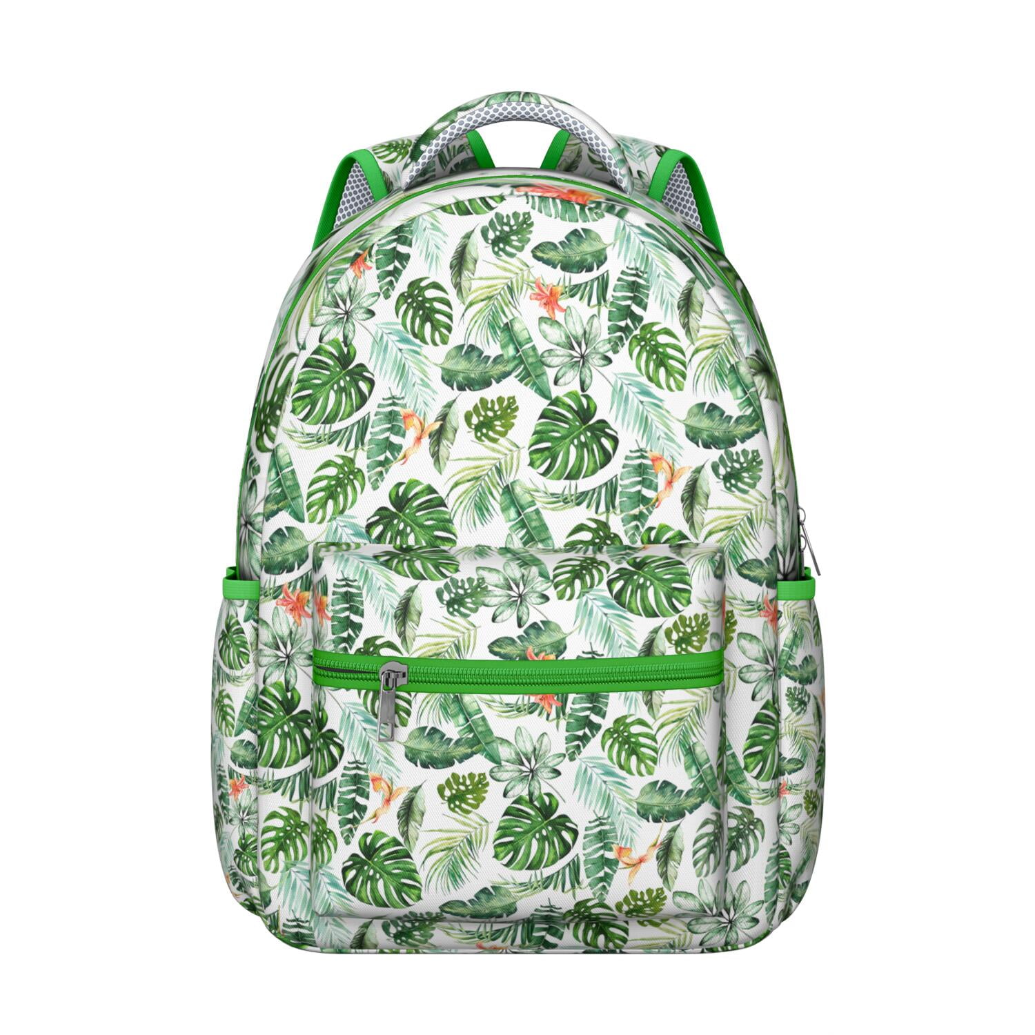 Hawaii Tropical Wind Palm Leaves Print Backpack: Perfect Gift for ...