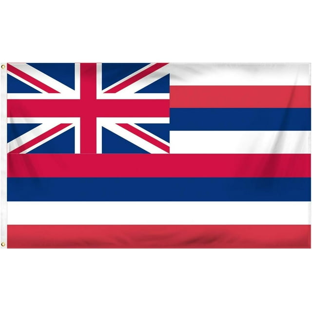 Hawaii US State Flag - 3X5 ft Polyester (NEW) by State Flag - Walmart.com