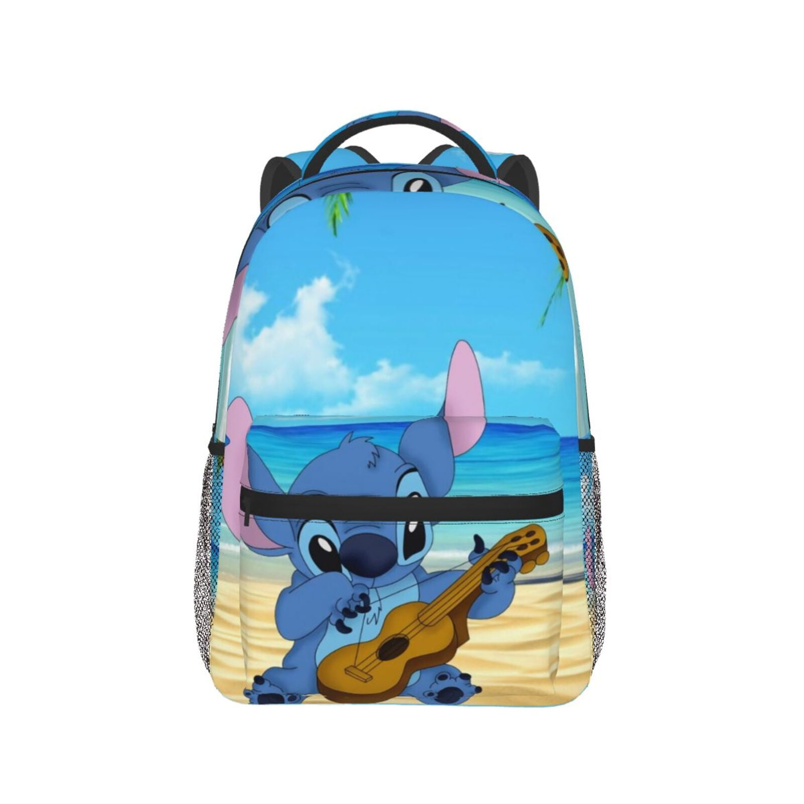 Hawaii Vacation Stitch Backpack,Fabric & PVC Backpack with Reinforced ...