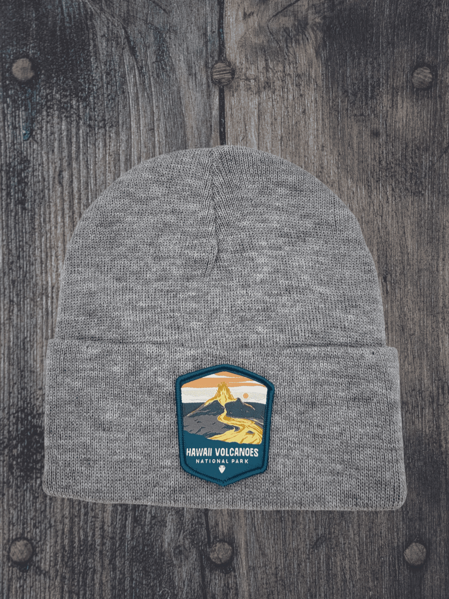 Hawaii Volcanoes Beanie - Grey - Walmart.com