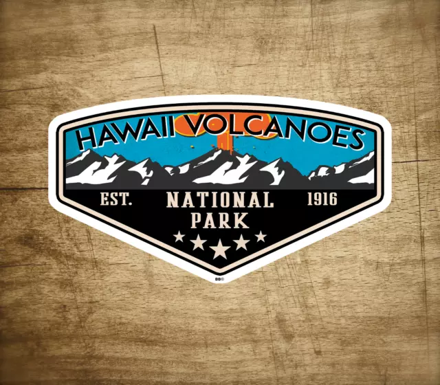 Hawaii Volcanoes National Park Hawaii Decal Sticker Phone Decal Water ...