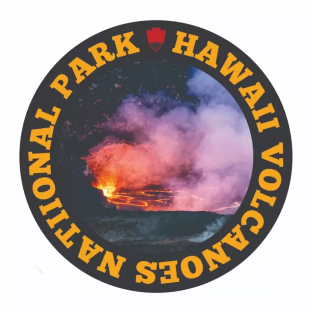 Hawaii Volcanoes National Park Sticker Hawaii National Park Decal Phone ...