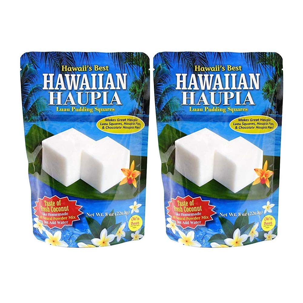 Hawaii's Best Hawaiian Haupia DEF29 2 Pack - Hawaii's Best Luau Pudding ...