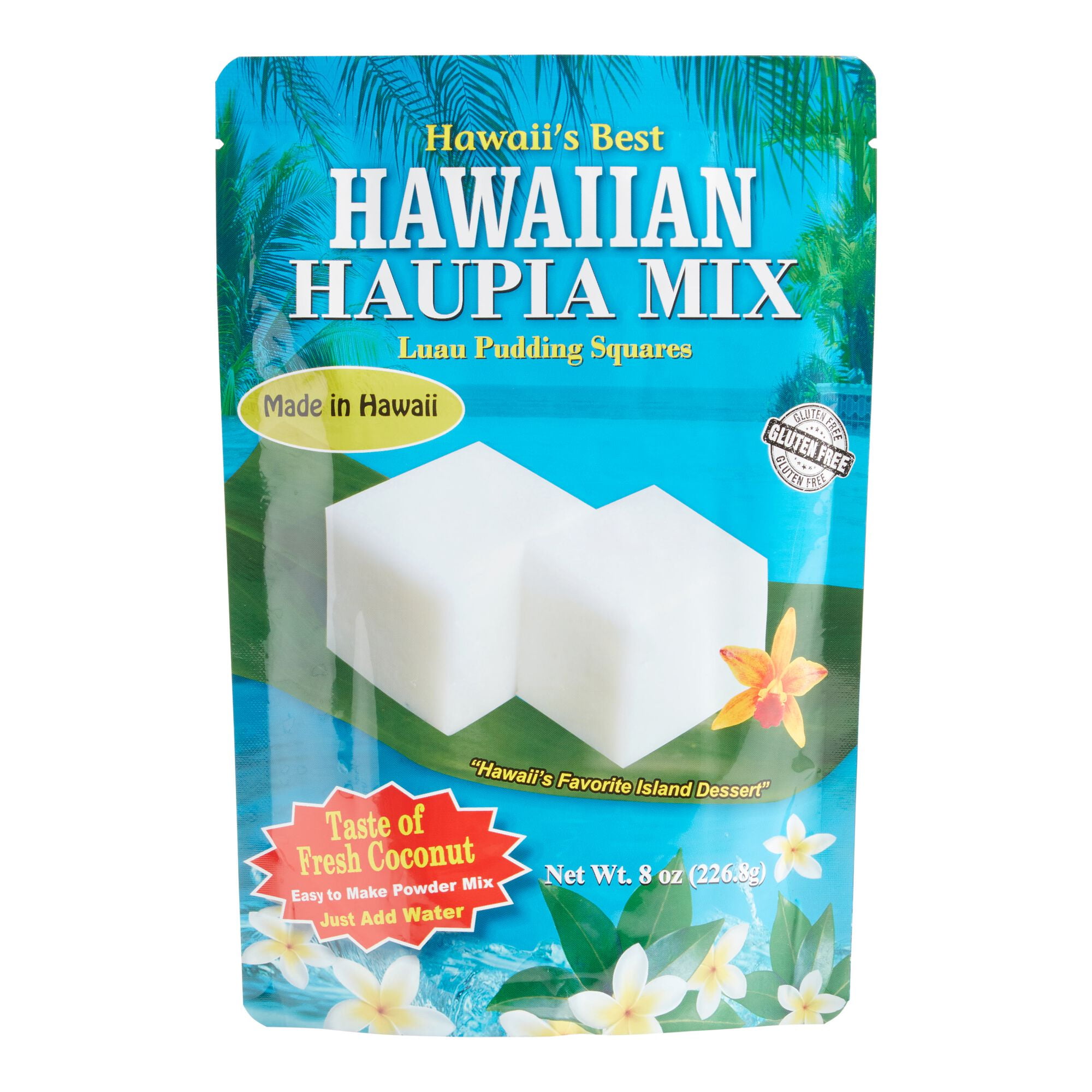 Hawaii's Best Hawaiian Haupia Pudding Mix 8 oz. Pack of 4 - Walmart.com