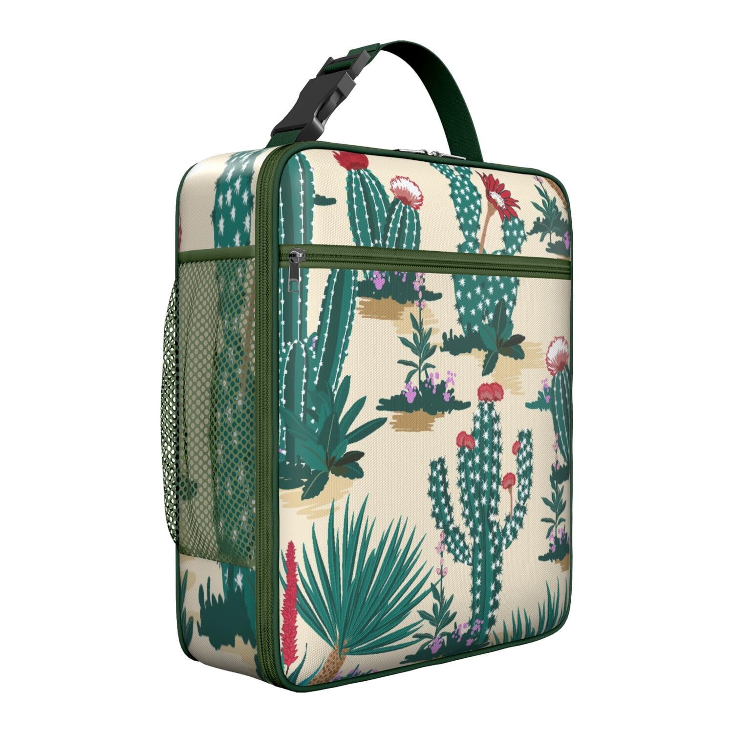Hawaii style Print Insulated Lunch Bag - Leakproof Reusable Portable ...