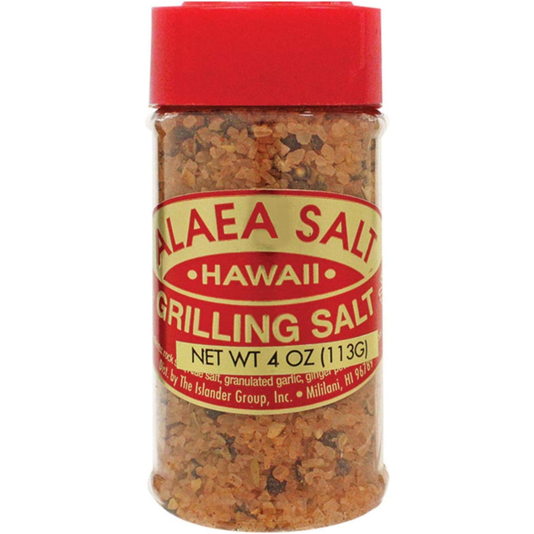 Hawaiian Alaea Red Grilling YPF5 Salt & Spices 4 Oz. - Walmart.com