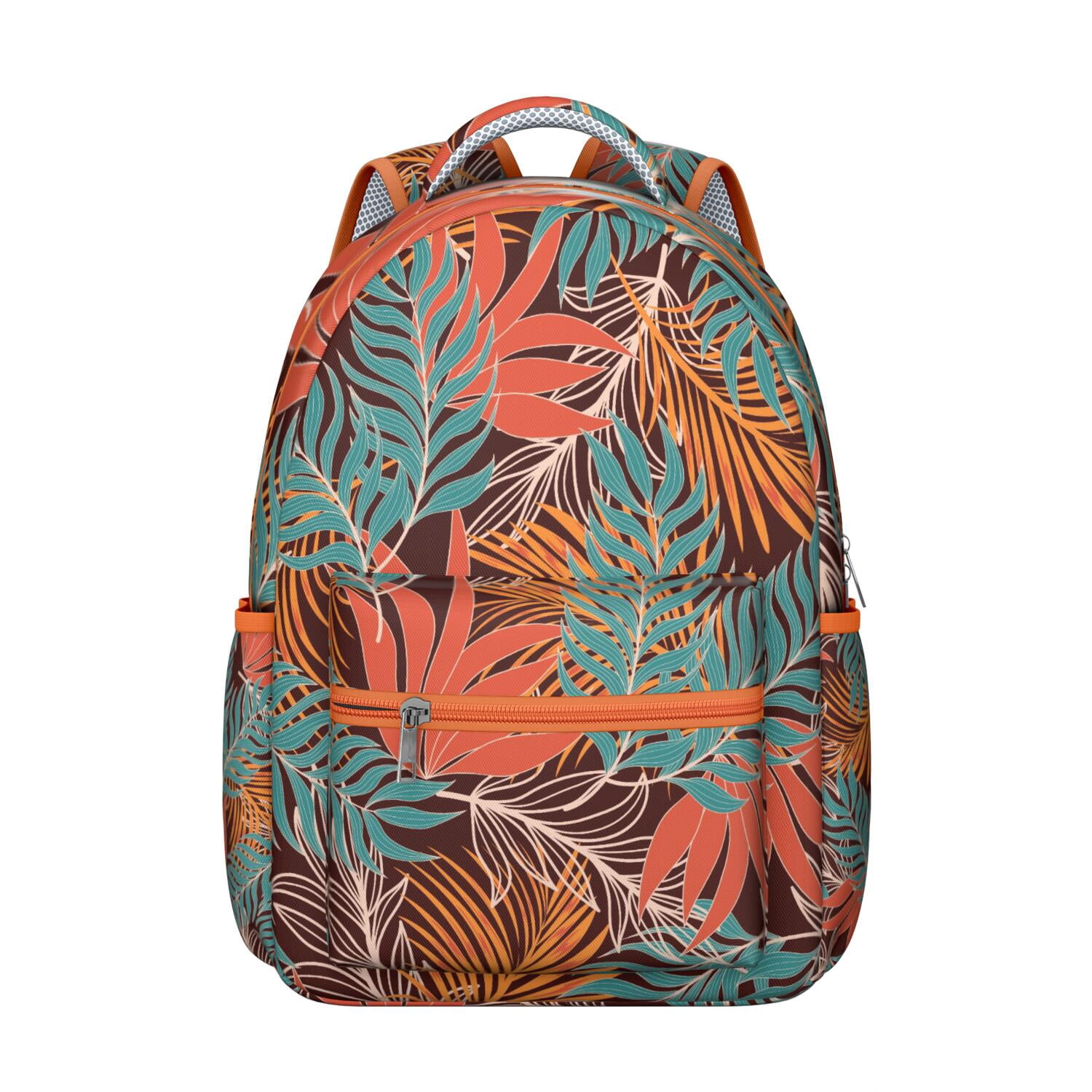 Hawaiian Backpack for Student and Student Tropical Floral, Jungle ...