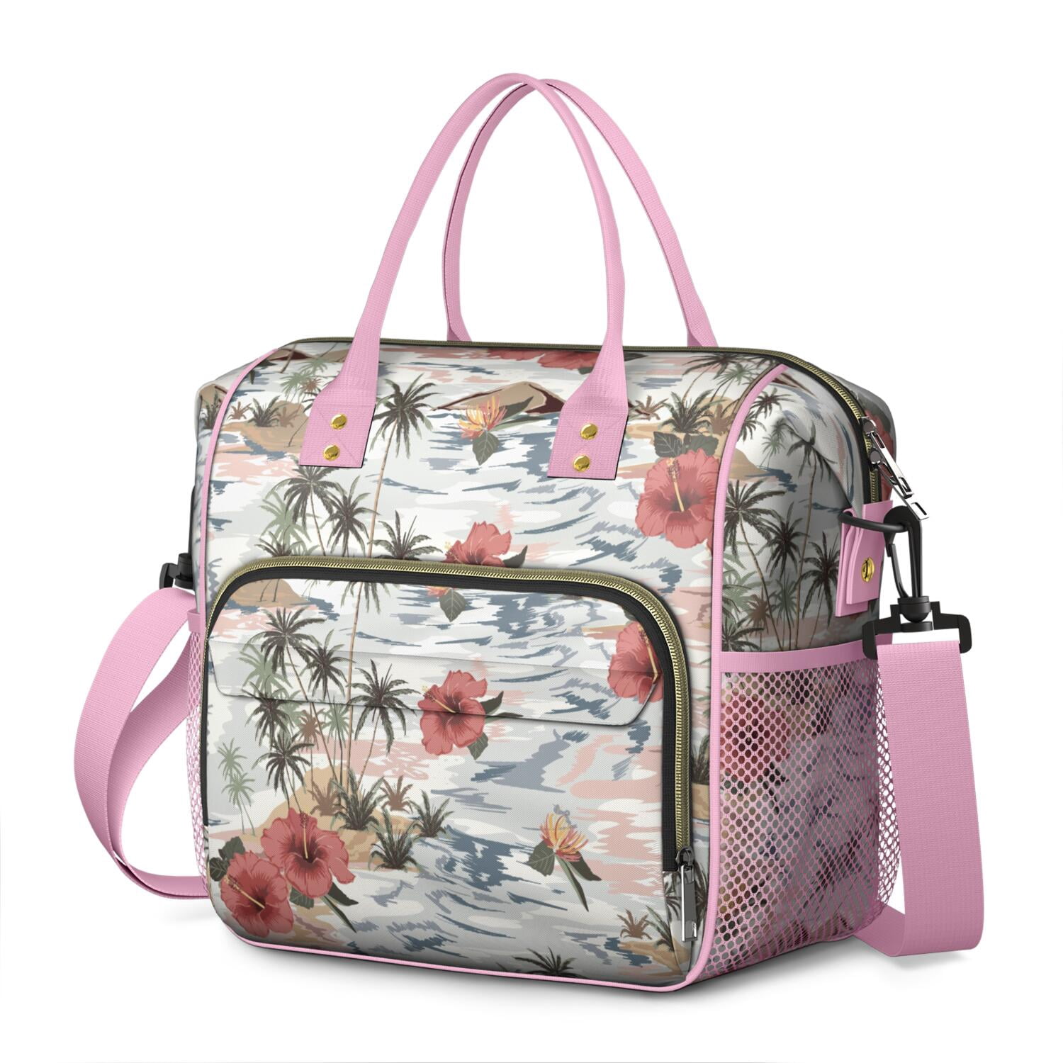 Hawaiian Beach Landscape Insulated Lunch Box - Four-Layer Construction ...