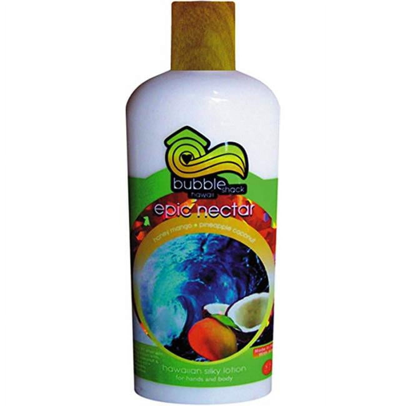 Bubble Shack Hawaii 853686006916 Epic Nectar Kukui & Plus Shea Hawaiian Silky Lotion - Walmart.com