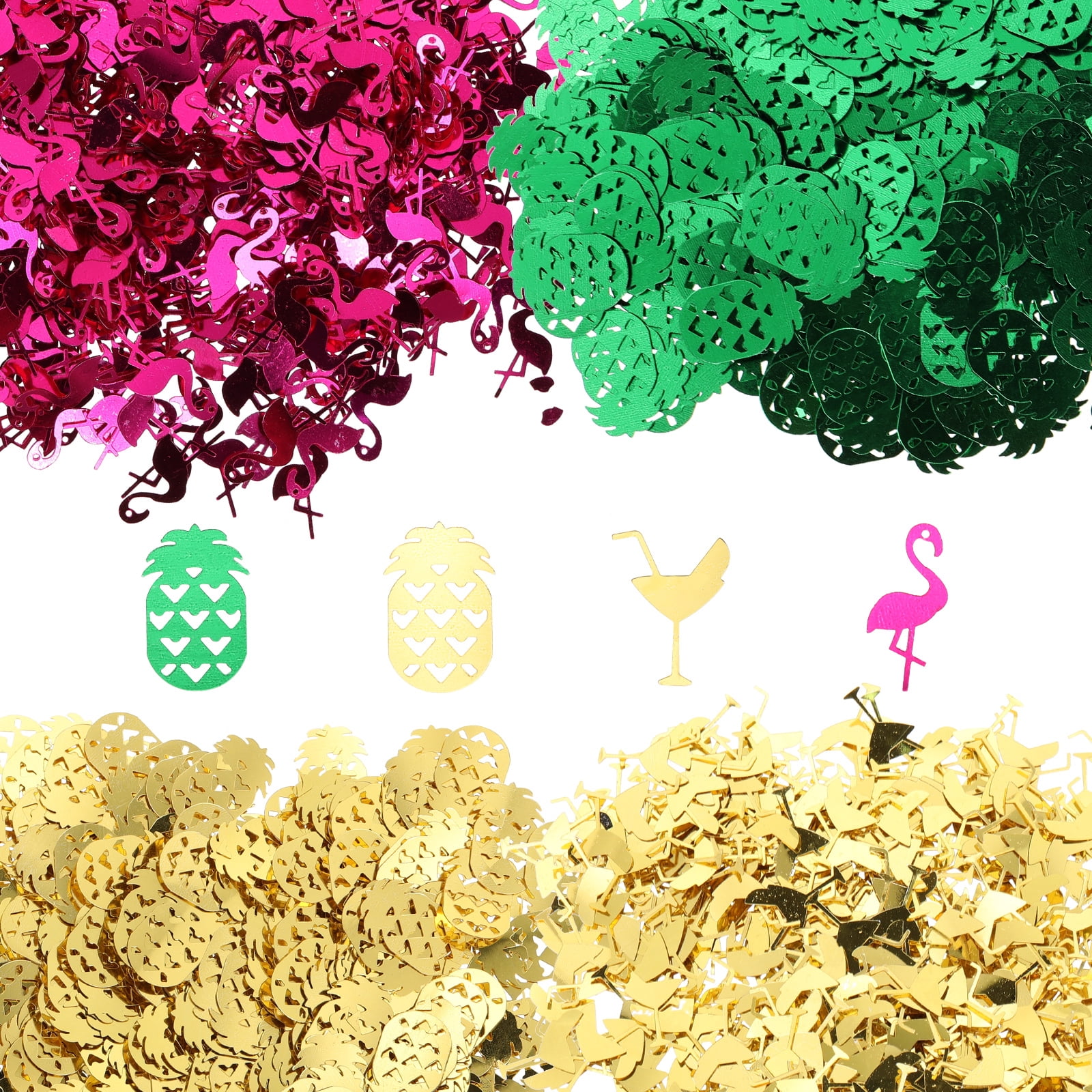 Hawaiian Confetti Christmas Decorations Table Decor Summer Sprinkle ...