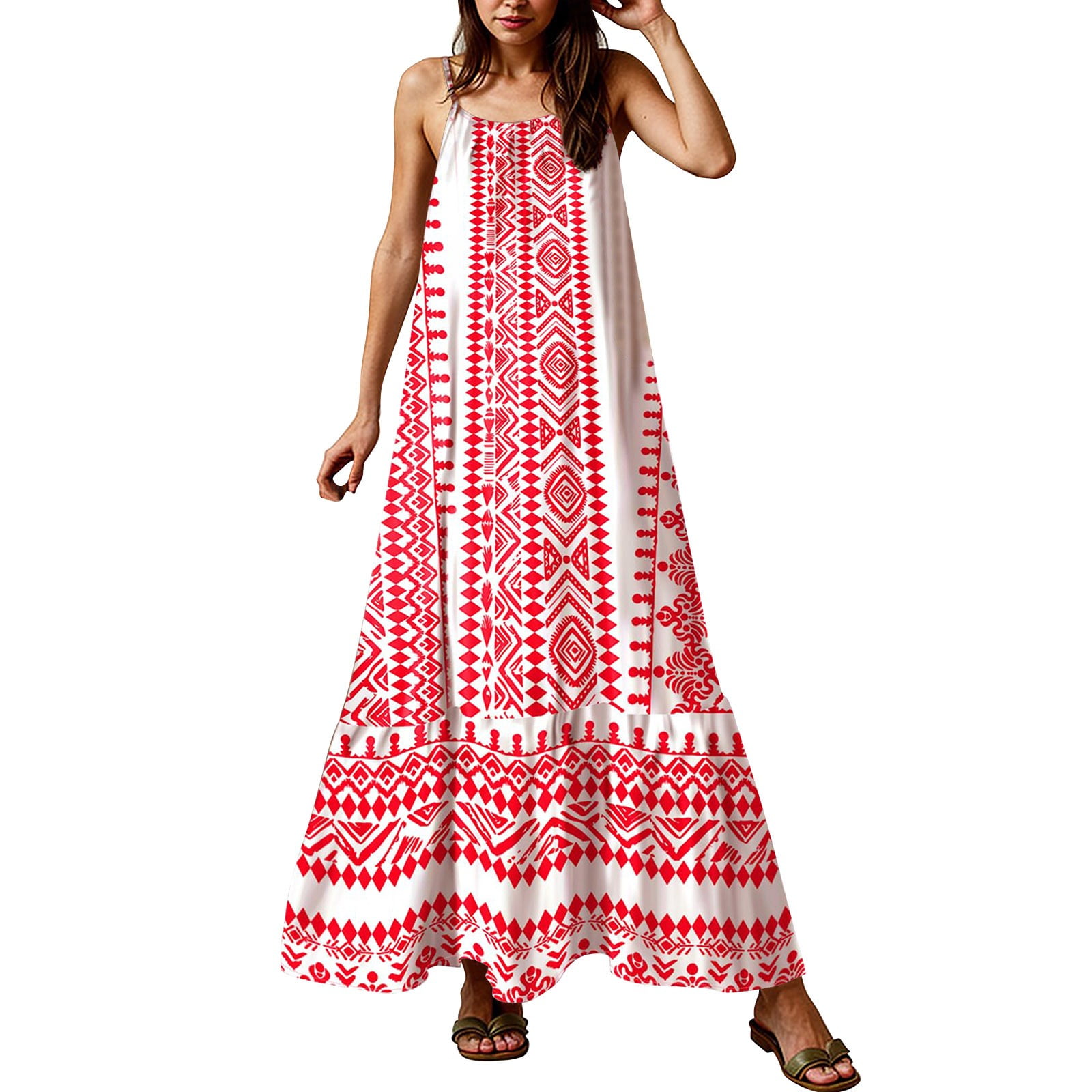 Hawaiian Dresses For Women, Summer Wedding Guest Dress Elegant Women ...
