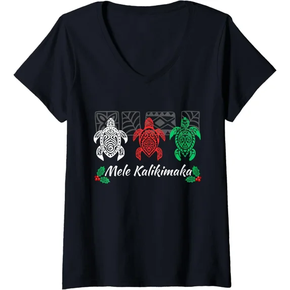 Hawaiian Family Christmas Hawaii Holiday Festive T-Shirt, for Men ...