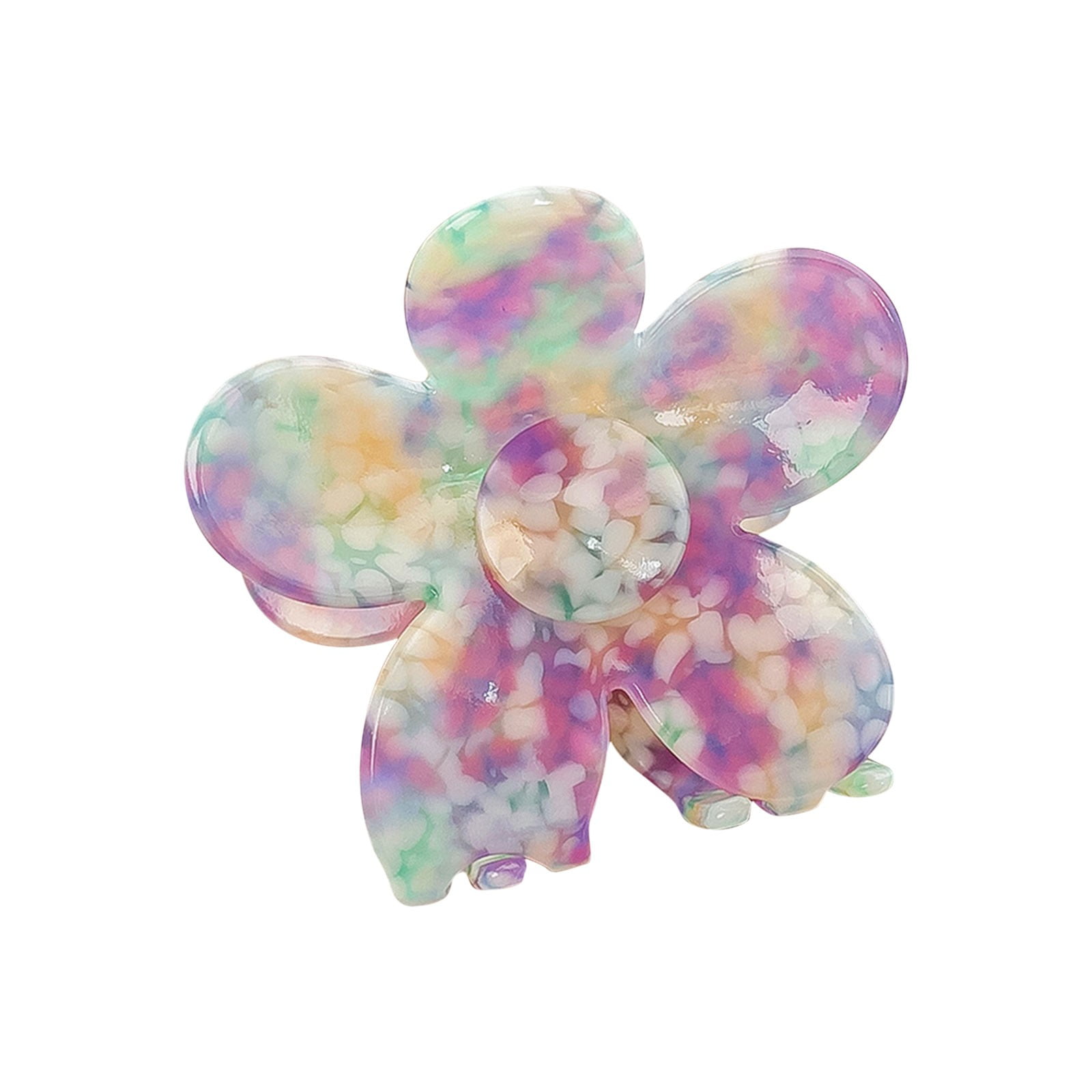 Hawaiian Flower Hair Clips for Women: 6 Pack Flower Claw Clips for ...