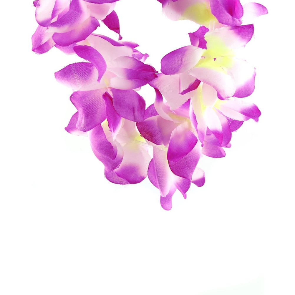 Hawaiian Flower Lei Grass Dance Flower Necklace Fashion Hawaii Hula ...