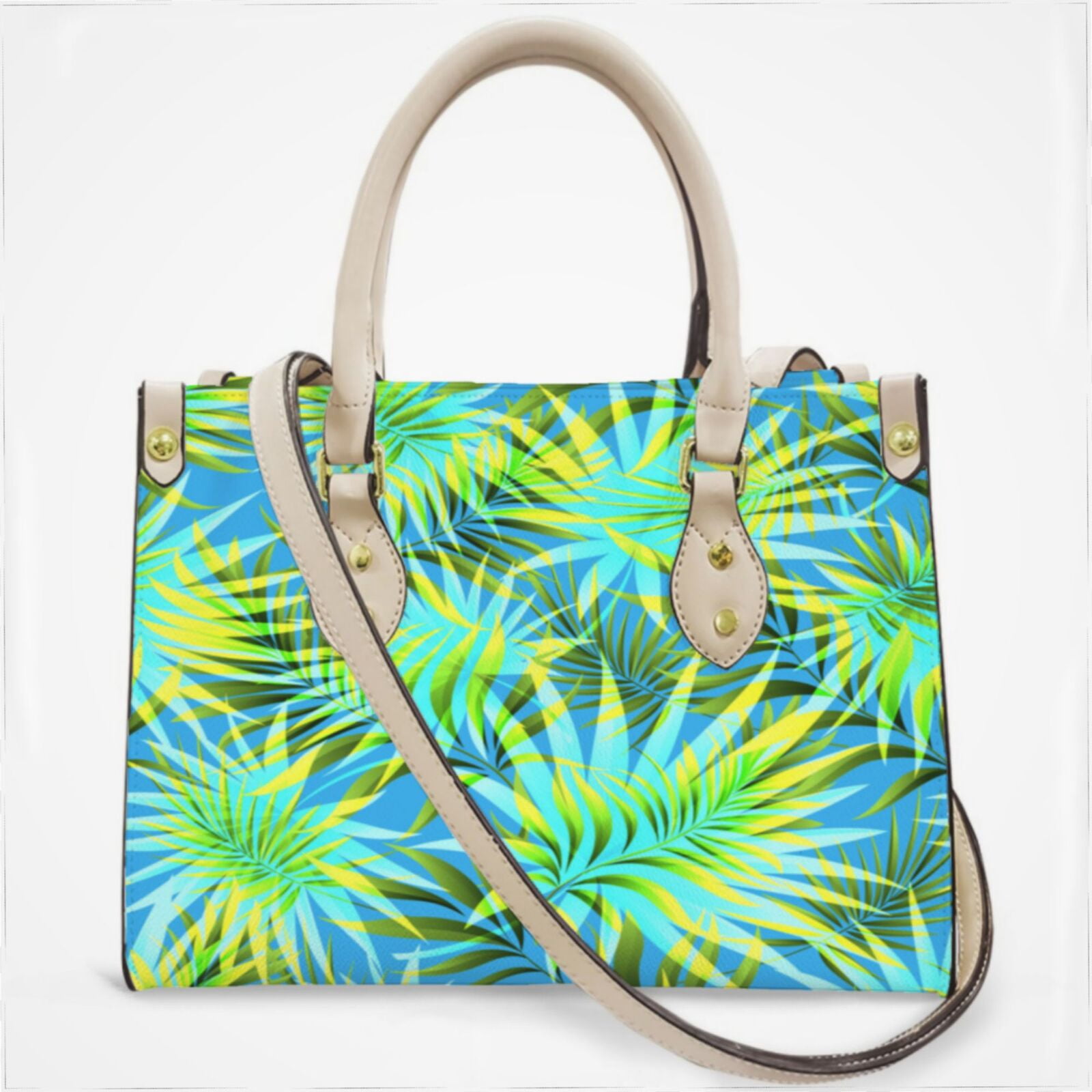 Hawaiian Flowers And Leaves For Background Cross Body Bags For Women ...