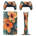 Hawaiian Hibiscus Garden Orange Flowers PS5/PS5 Pro/PS5 Slim Digital ...