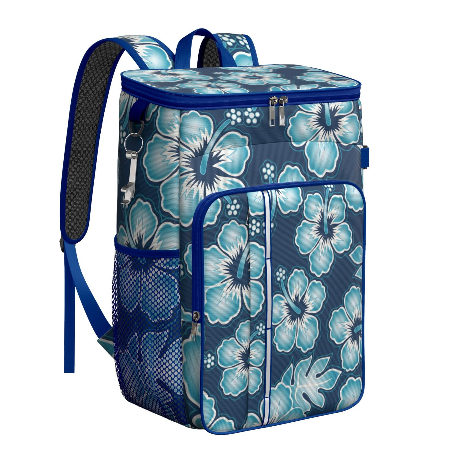 Hawaiian Hibiscus Insulated Backpack Cooler Leak-Proof 20L for Outdoor ...