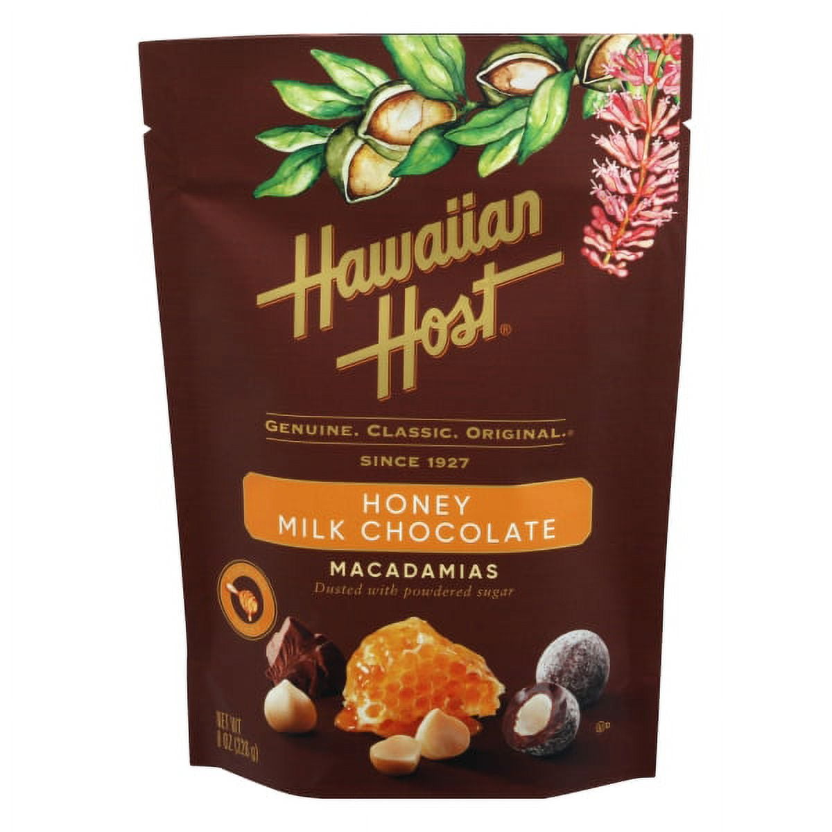 Hawaiian Host Chocolate 8 ounce (226g) (Honey Milk Chocolate) - Walmart.com
