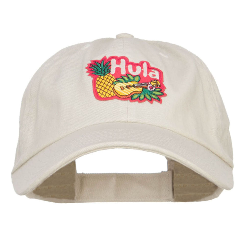 Hawaiian Hula Patched Low Cap - Putty OSFM - Walmart.com