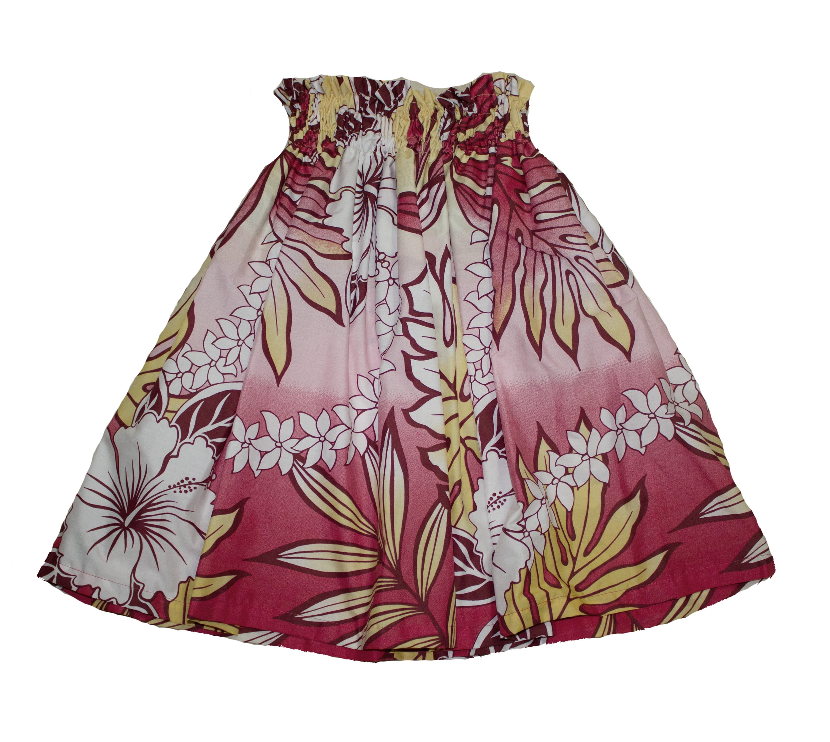 Hawaiian Hula Skirts For 7 - 12 Years Old Girls Pa'u Hula Dancer Dress ...