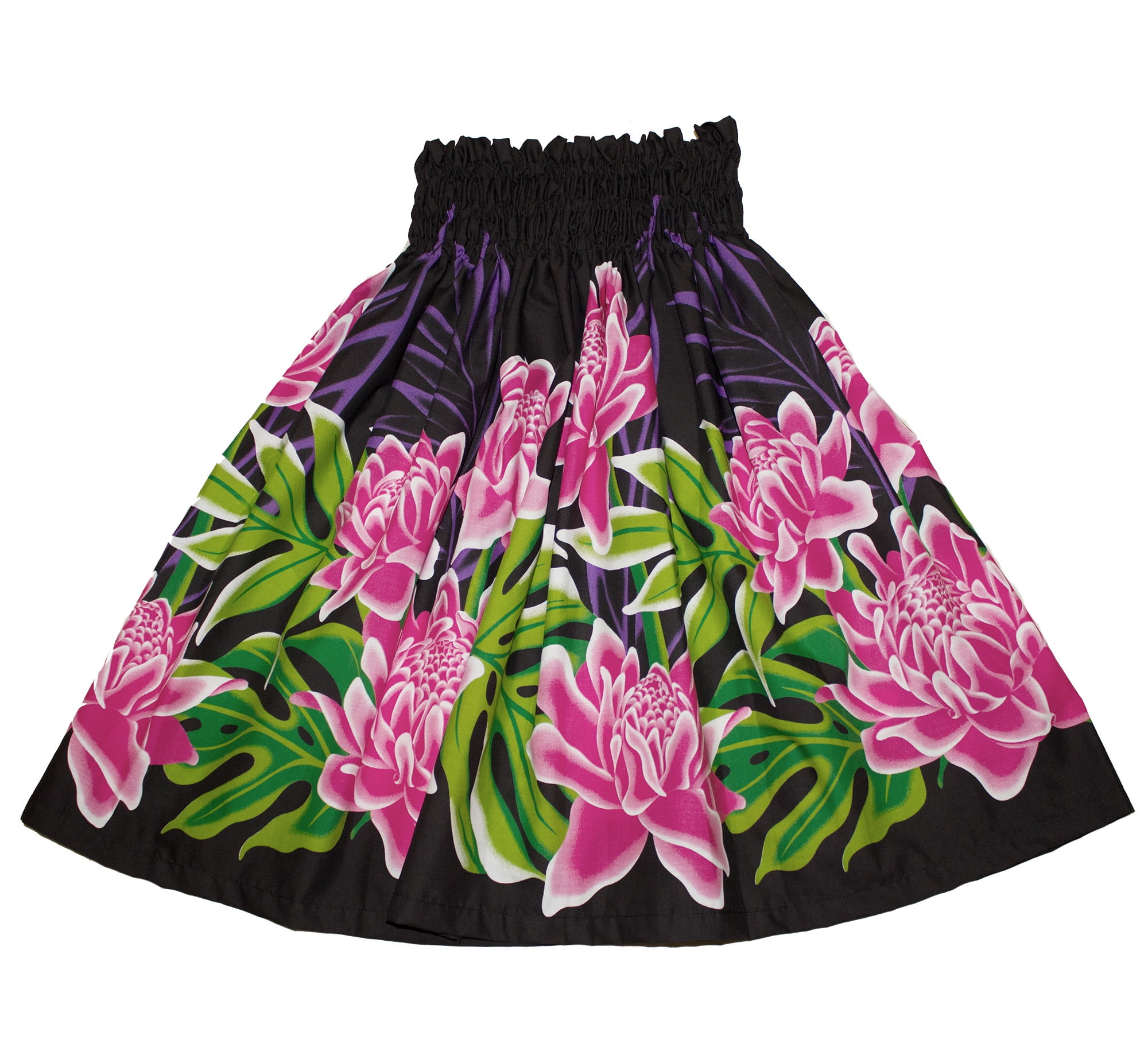 Hawaiian Hula Skirts For 7 - 12 Years Old Girls Pa'u Hula Dancer Dress ...