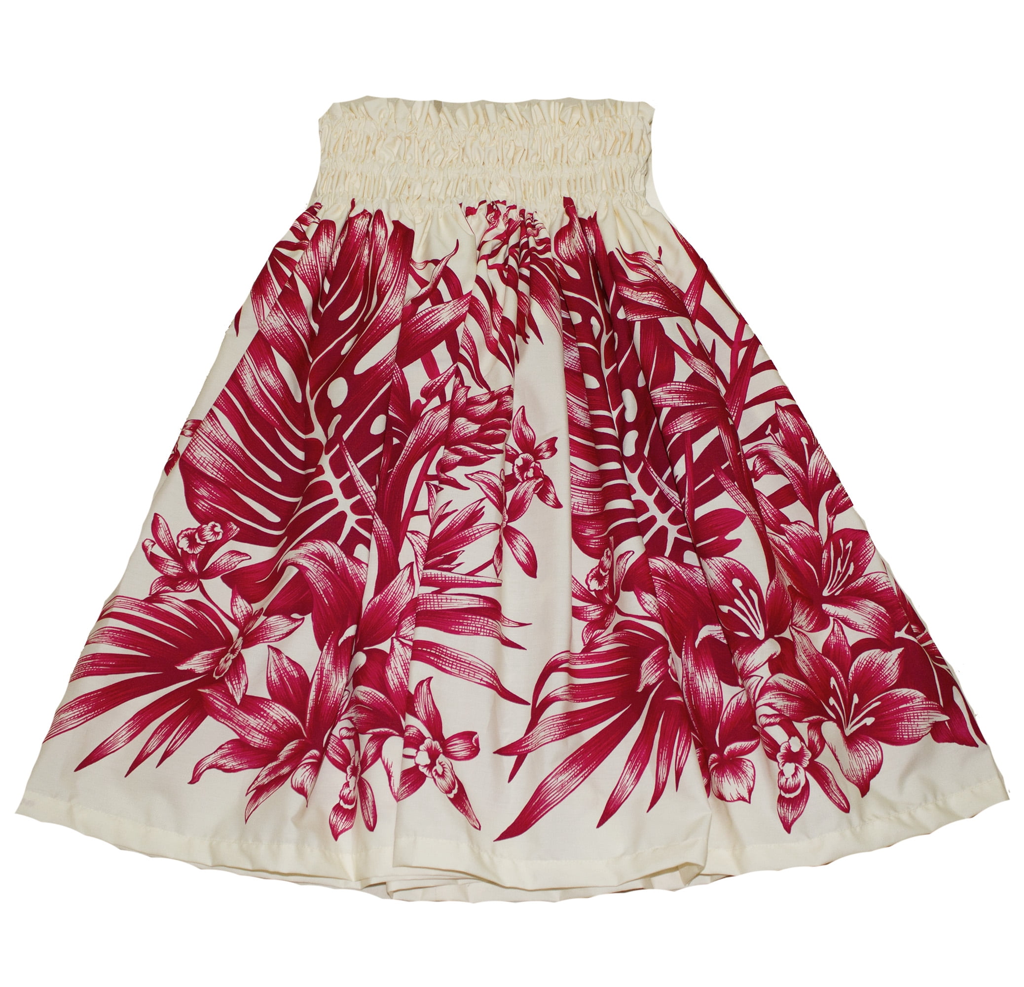 Hawaiian Hula Skirts For 7 - 12 Years Old Girls Pa'u Hula Dancer Dress ...