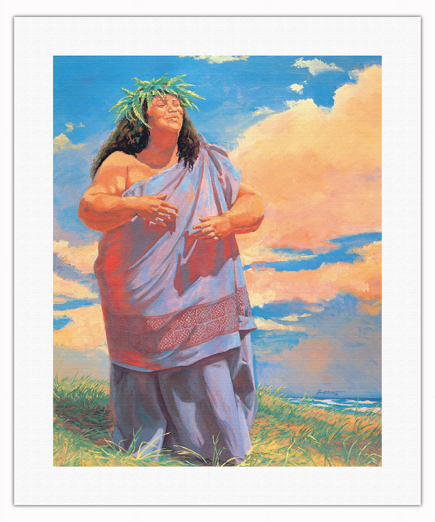 Hawaiian Hula Teacher Chant Maker (Ke Kumu Hula Ke Kumu Haku Oli ...