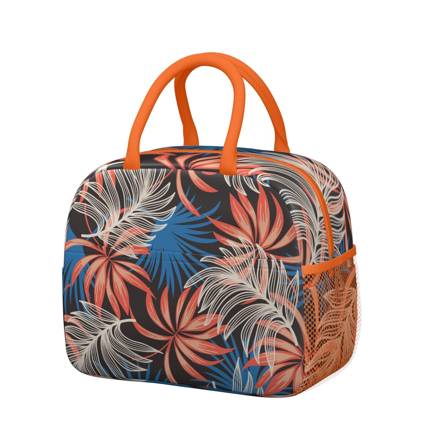 Hawaiian Insulated Lunch Tote - Waterproof Thermal Lunch Bag with ...