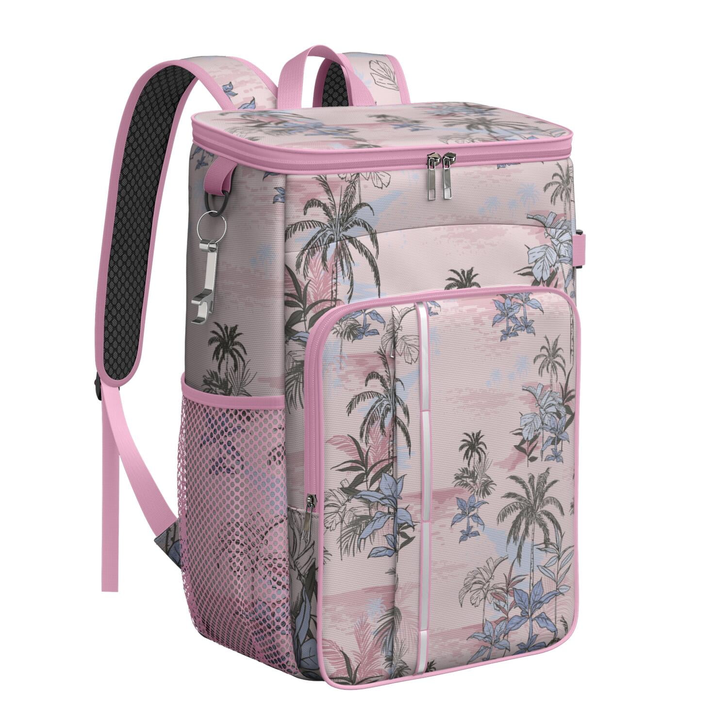 Hawaiian Island Classic Backpack Cooler, Leakproof Insulated Tropical ...