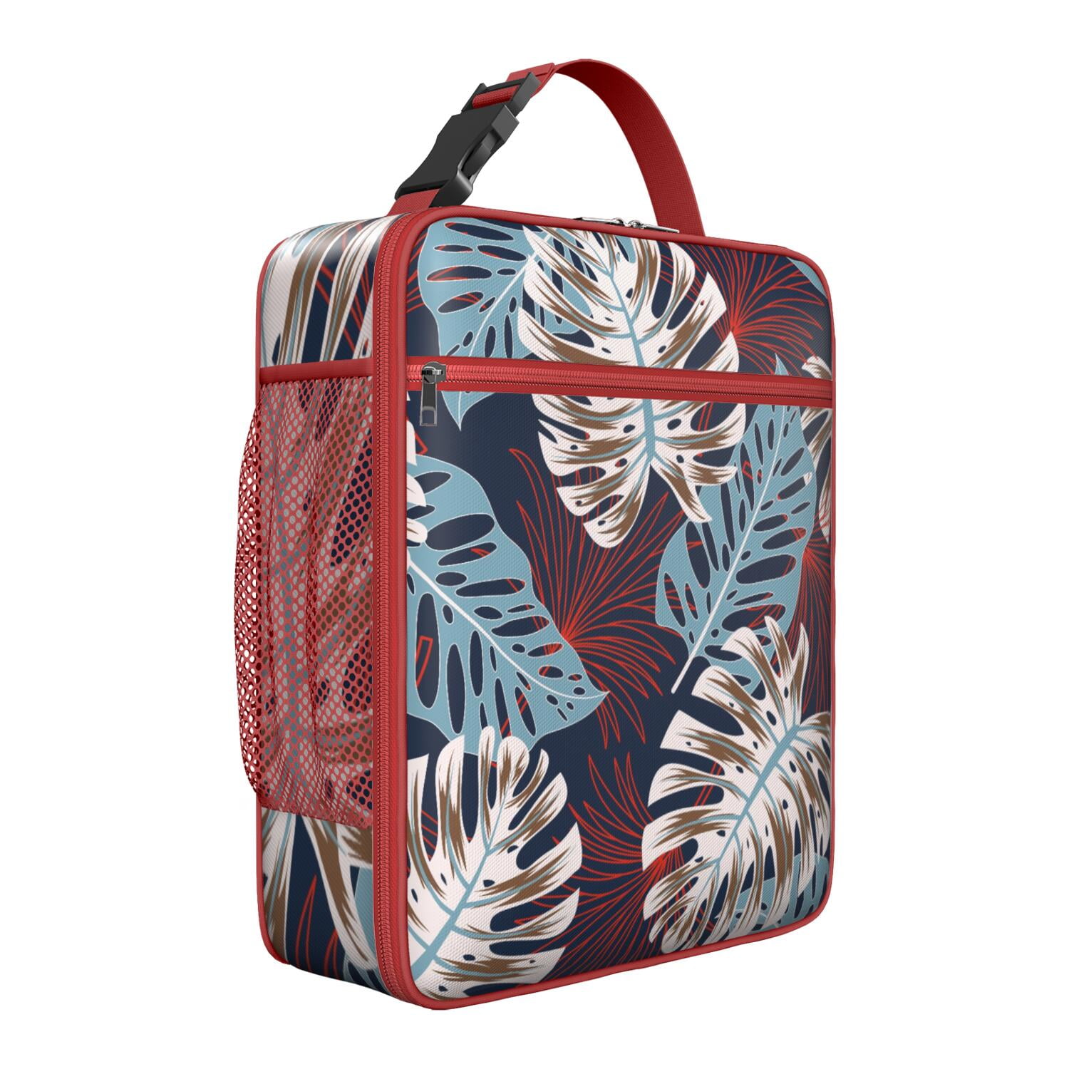 Hawaiian Island Classic Insulated Lunch Bag – Tropical Floral and ...
