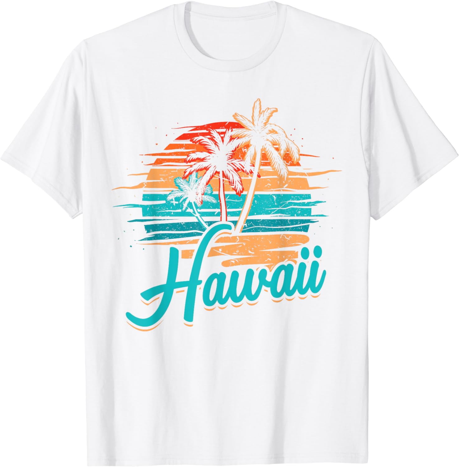 Hawaiian Island Tropical Hawaii Design Vacation Souvenir T-Shirt ...