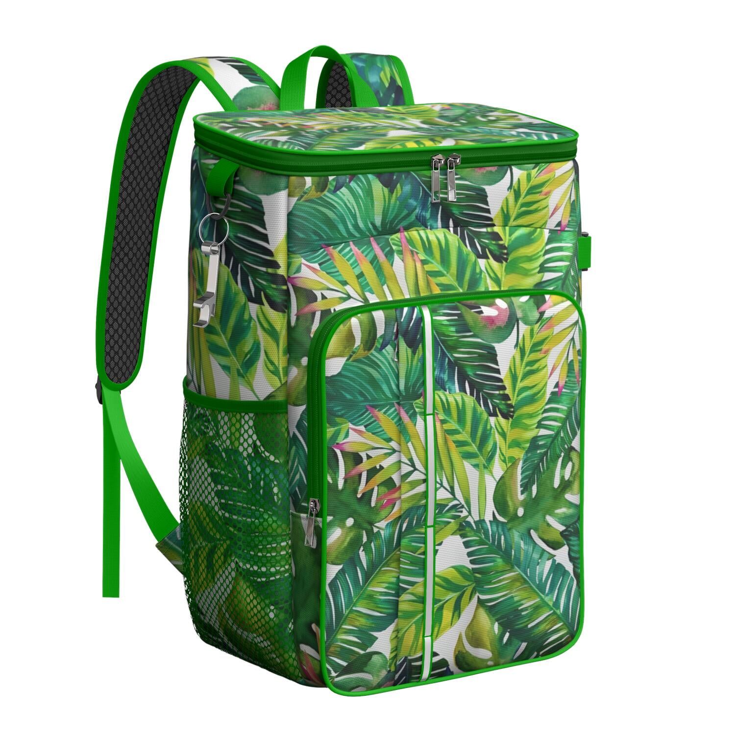 Hawaiian Jungle Cooler Backpack Insulated High-Capacity 20L for Beach ...