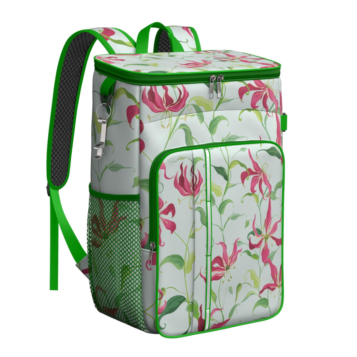Hawaiian Jungle Cooler Backpack Insulated High-Capacity 20L for Beach ...
