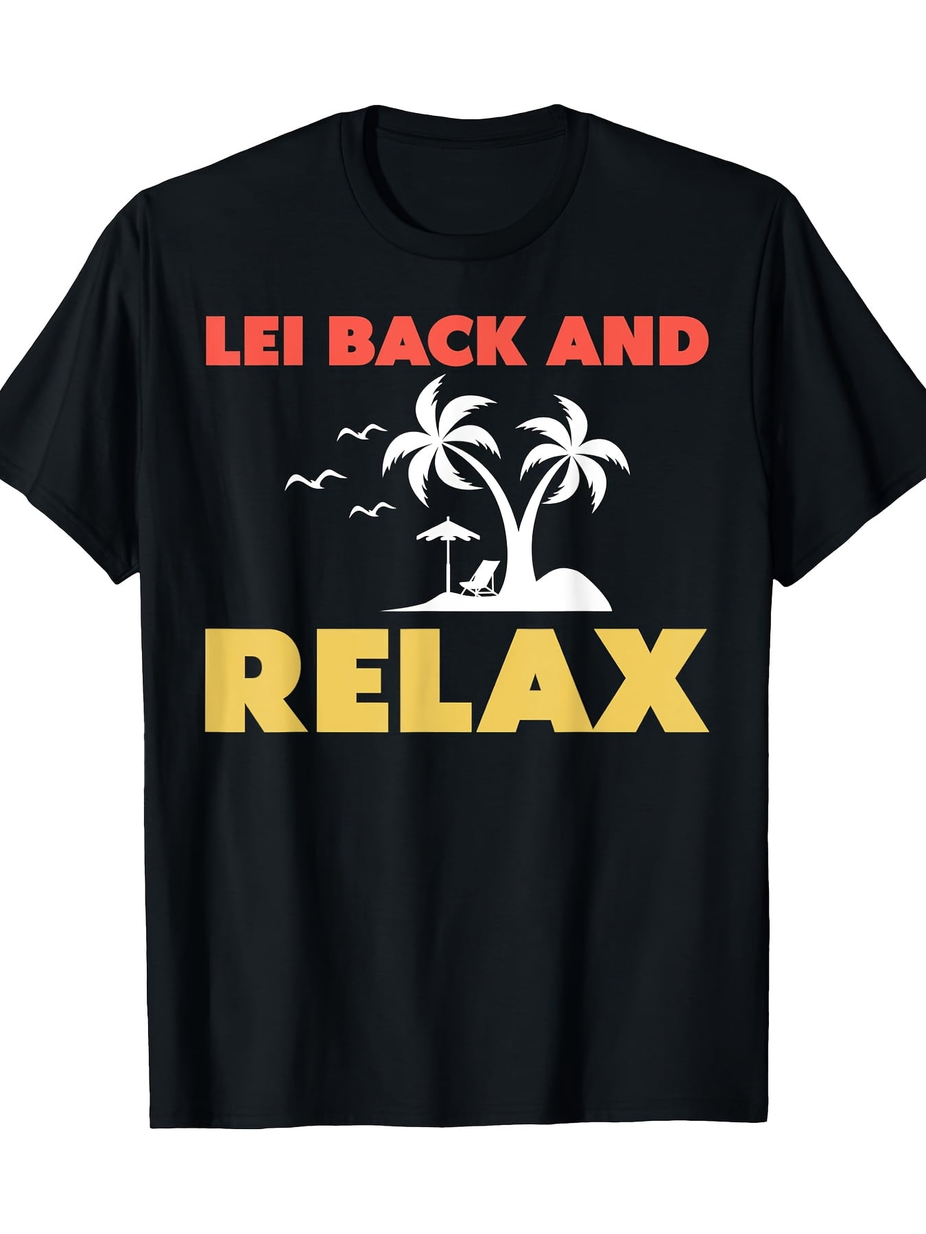 Hawaiian, Lei Back and Relax, Hawaii Pineapple Tiki T-Shirt-220gT T ...