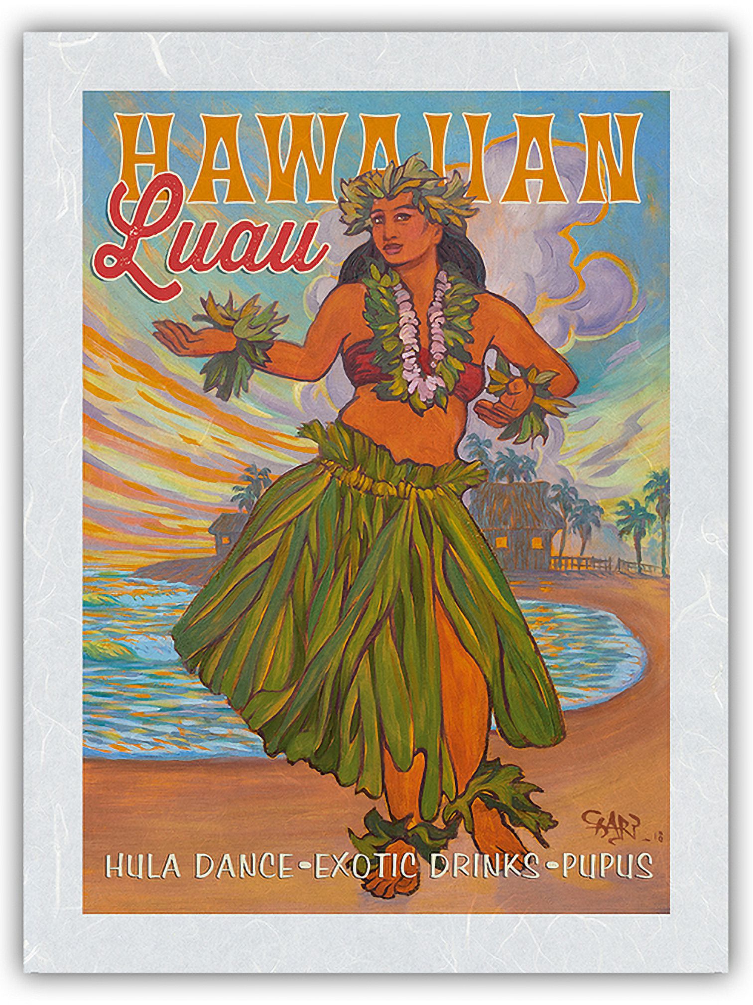 Hawaiian Luau - Hula Dance Exotic Drinks Pupus - Hawaii Hula Dancer ...