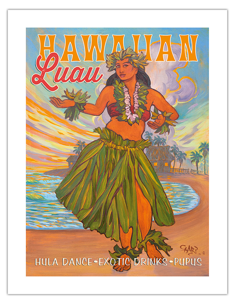 Hawaiian Luau - Hula Dance Exotic Drinks Pupus - Hawaii Hula Dancer ...