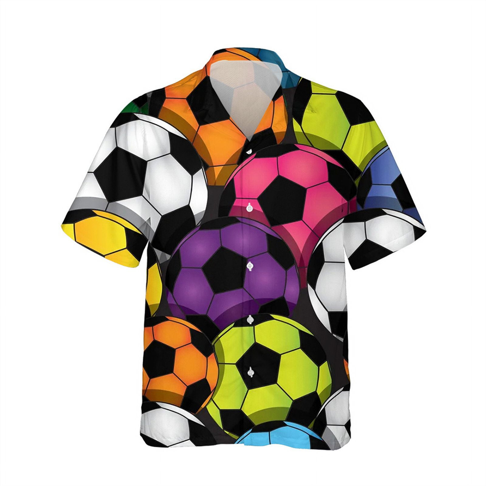 Hawaiian Men Basketball Football Shirt 3d Print Men's Oversized ...