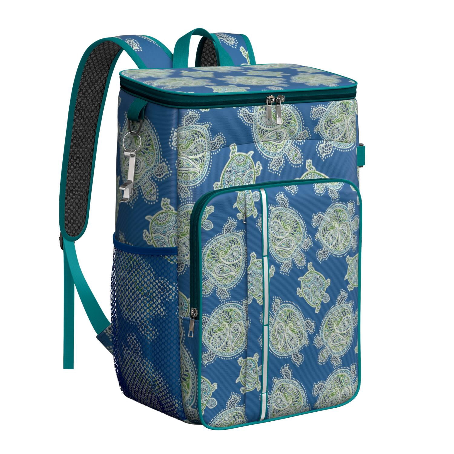 Hawaiian Ocean Animal Cooler Backpack - 20L Insulated Lunch Backpack ...
