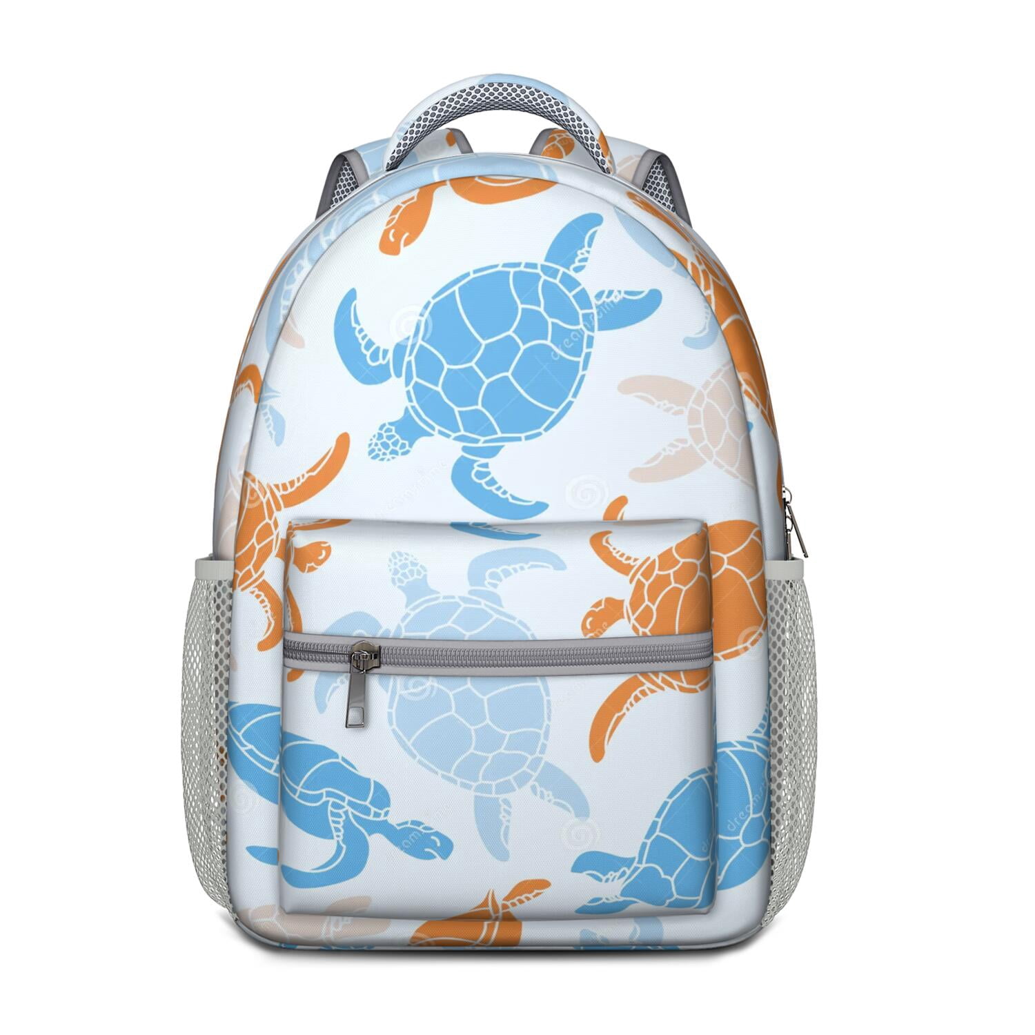 Hawaiian Ocean Themed Student Backpack - Waterproof Ergonomic School ...