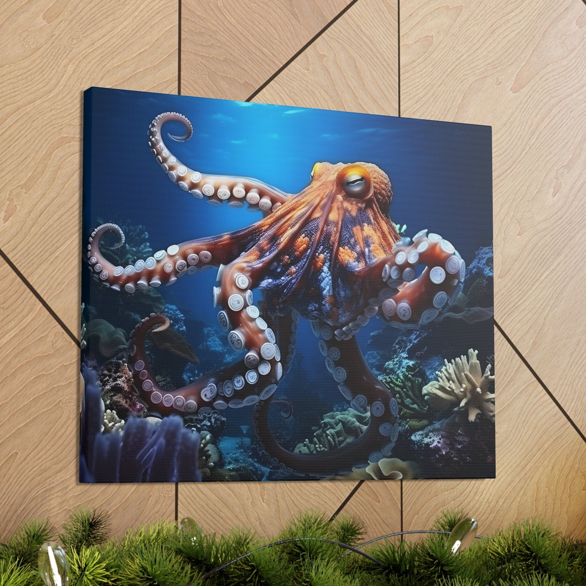 Hawaiian Octopus | Hee | Hawaii | Wildlife | Ocean | Canvas Gallery ...