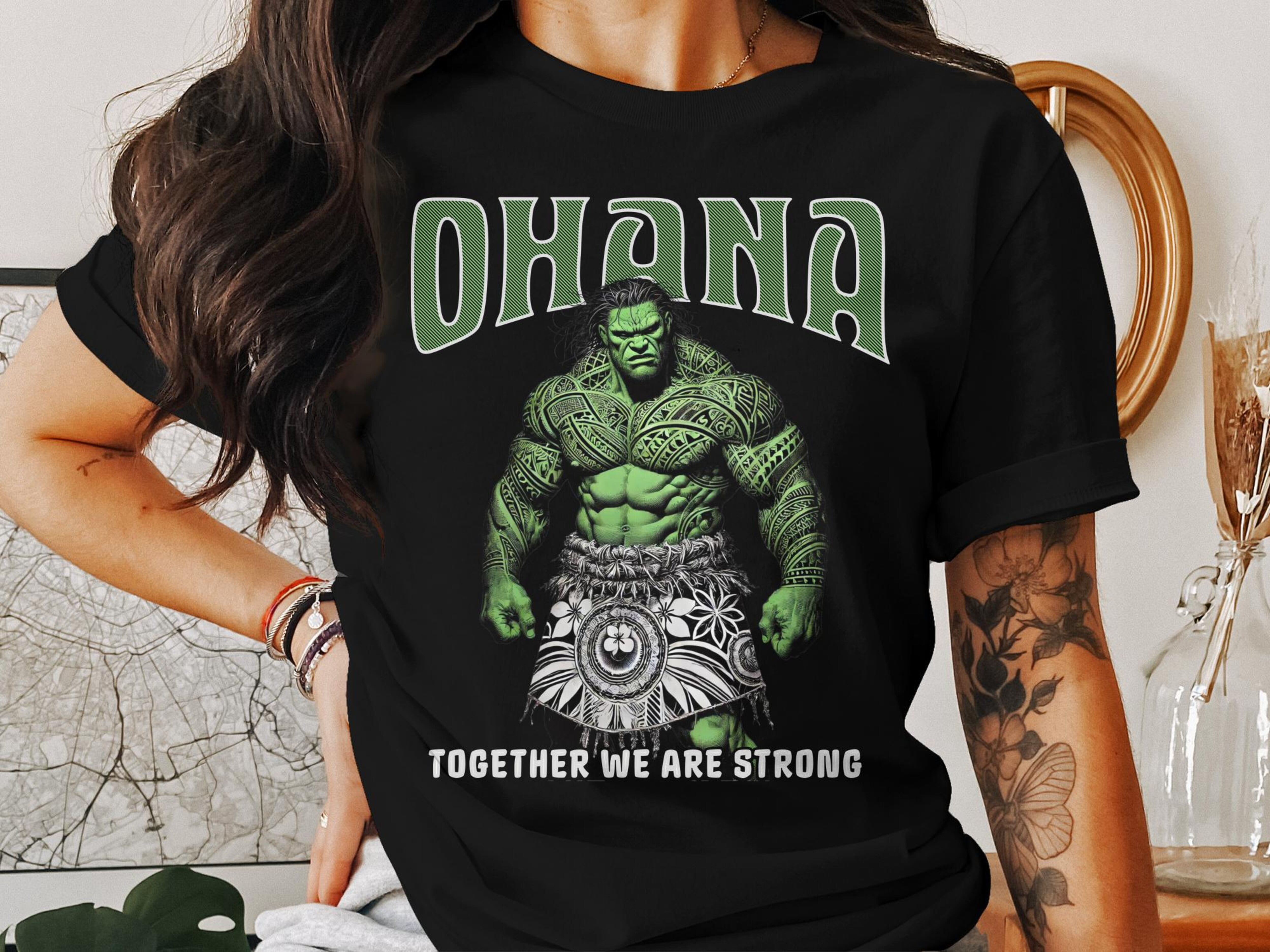 Hawaiian Ohana Family T-Shirt, Ohana Means Family Hawaiian Shirt ...