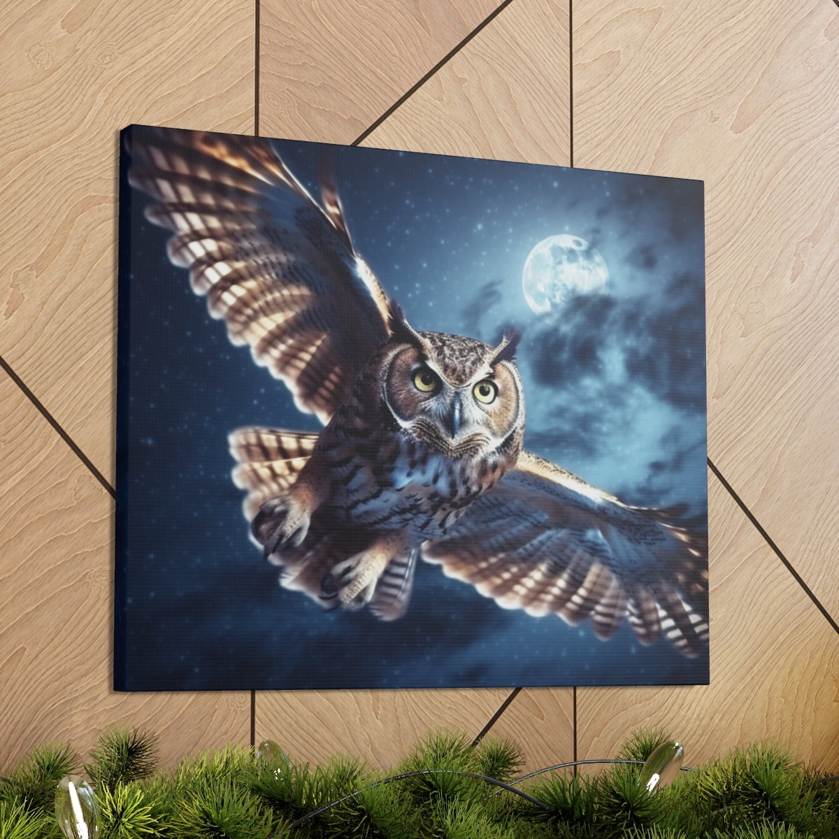 Hawaiian Owl | Pueo | Hawaii | Wildlife | Canvas Gallery Wraps ...