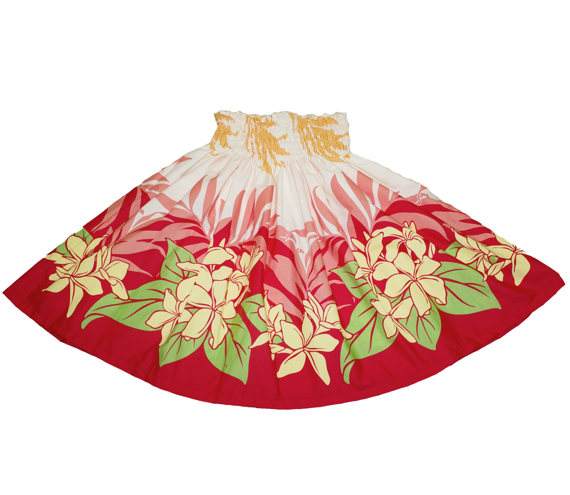 Hawaiian Pa'u Hula Skirt Hawaii Hula Dance Skirts For Women, Yellow ...