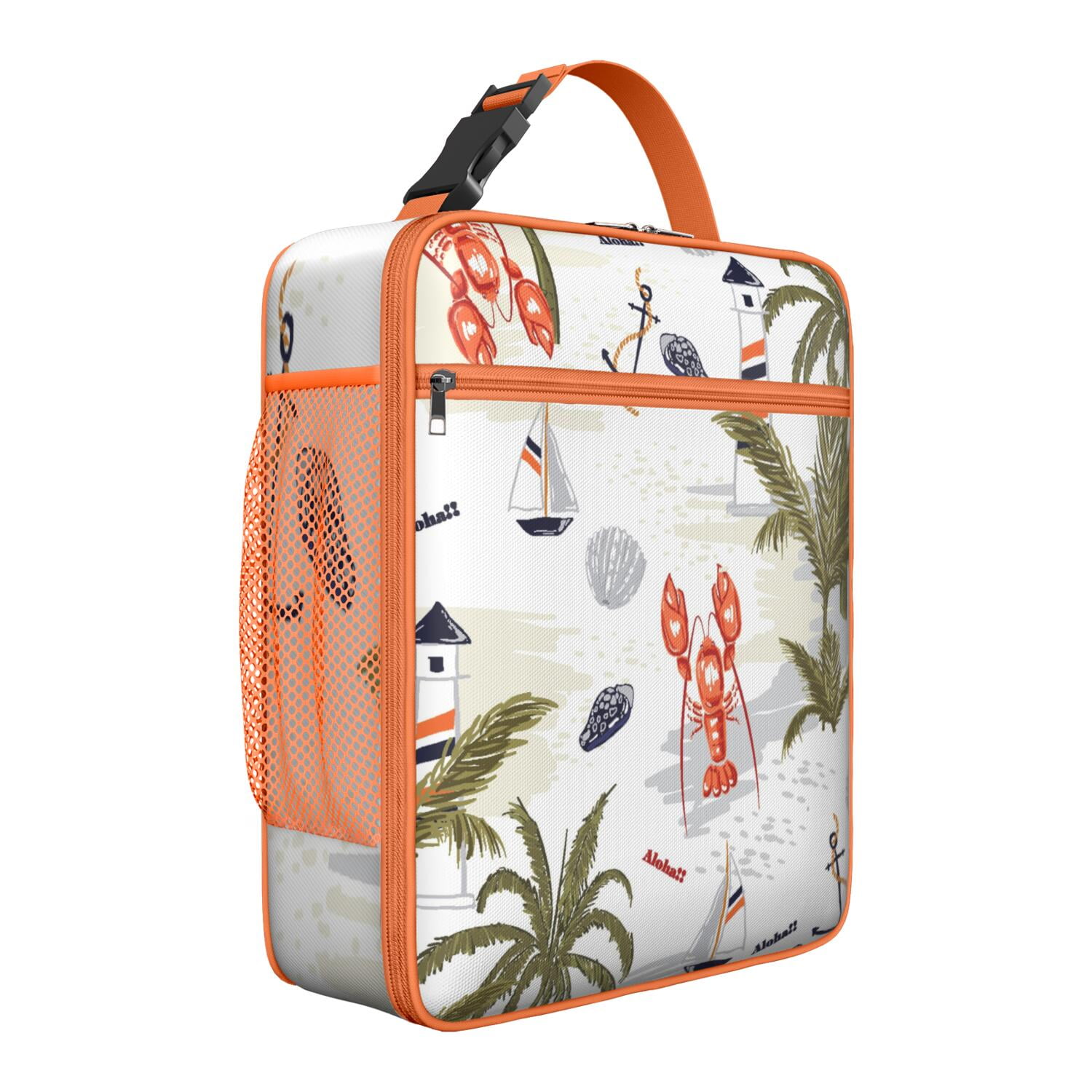 Hawaiian Paradise Safari Jungle Island Insulated Lunch Bag Hawaiian ...