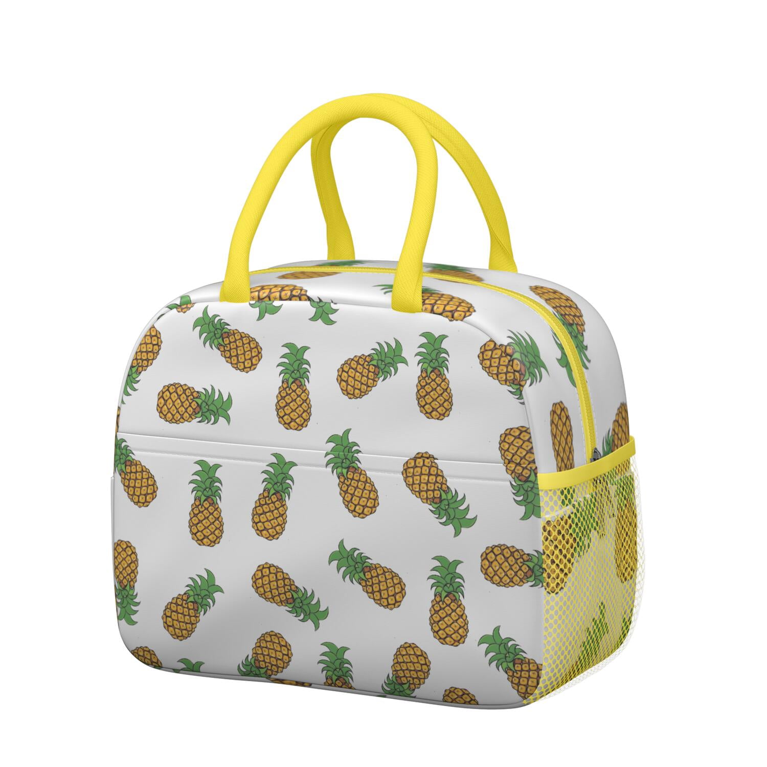 Hawaiian Pineapple Lunch Box - Reusable Insulated & Durable Lunch Bag ...
