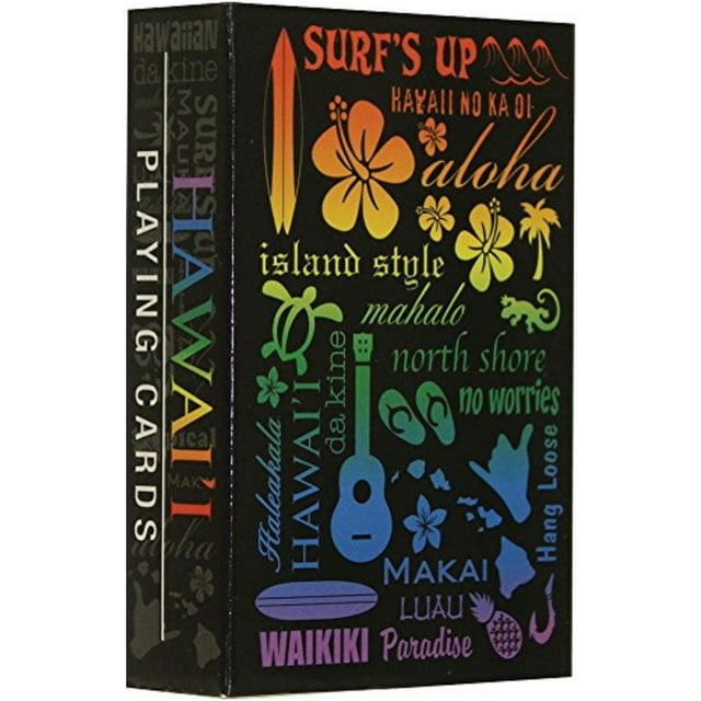 The Islander Group Hawaii Playing Cards - Tropical Designs - Walmart.com